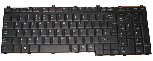 Toshiba Satellite A500 F501 P505 Laptop Keyboard(Glossy)